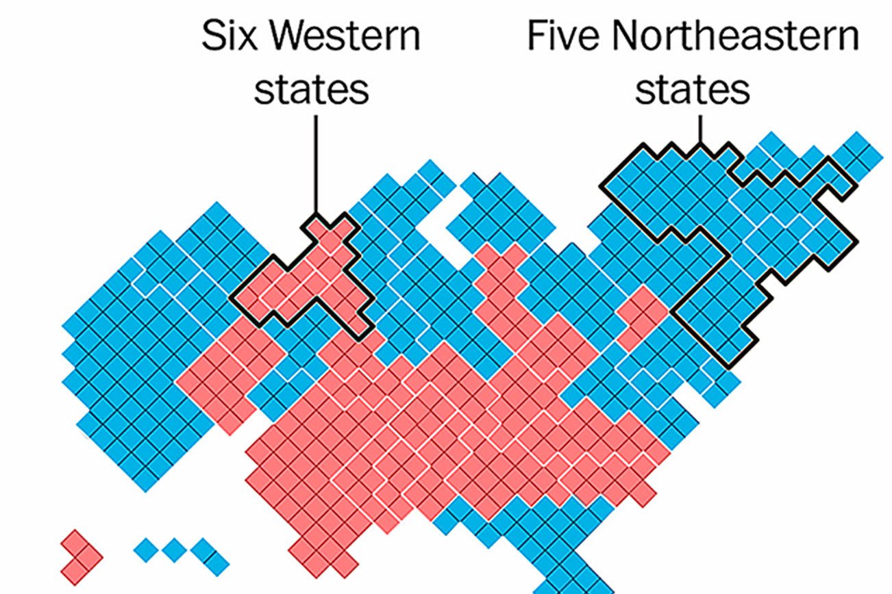 Traditional election maps don’t tell the full story | HeraldNet.com