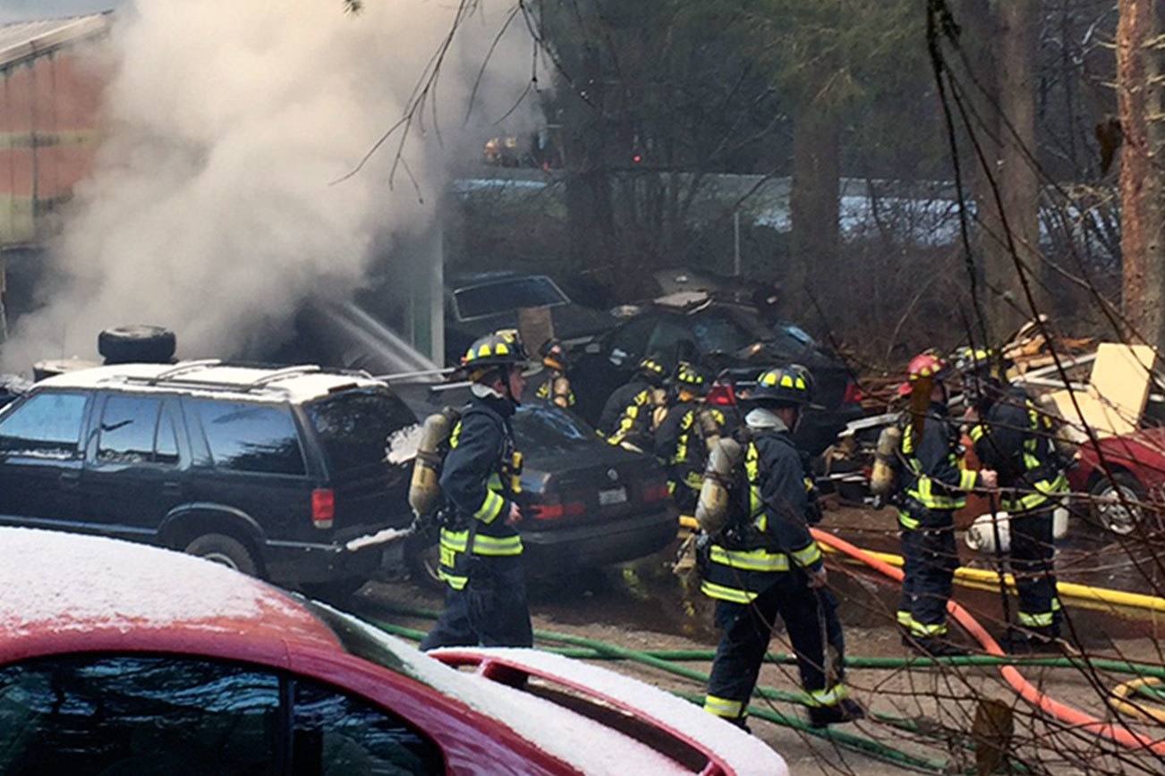 No one hurt in accidental fire in Lake Stevens workshop | HeraldNet.com