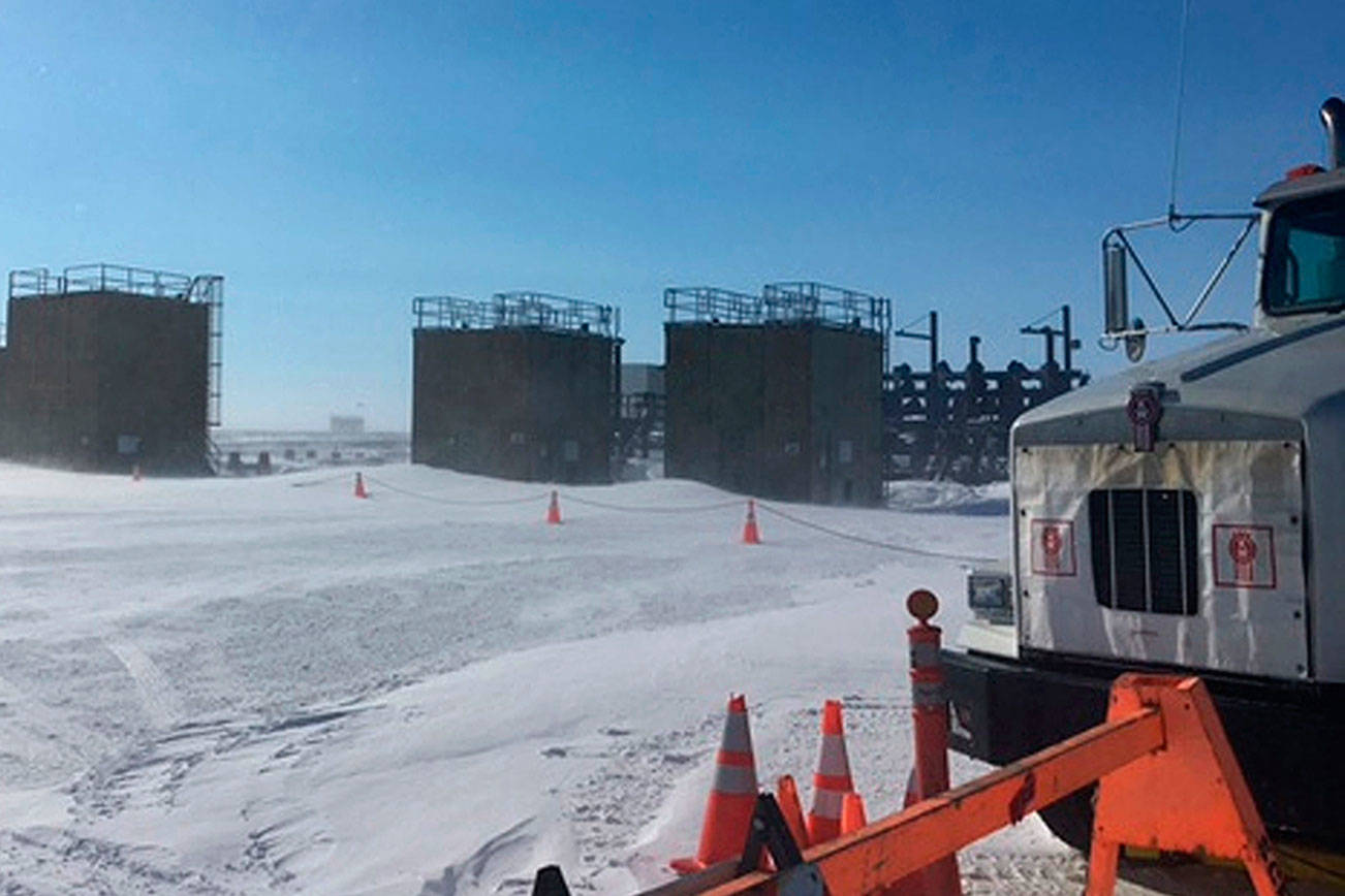 Workers plug Alaska North Slope oil well that leaked gas | HeraldNet.com