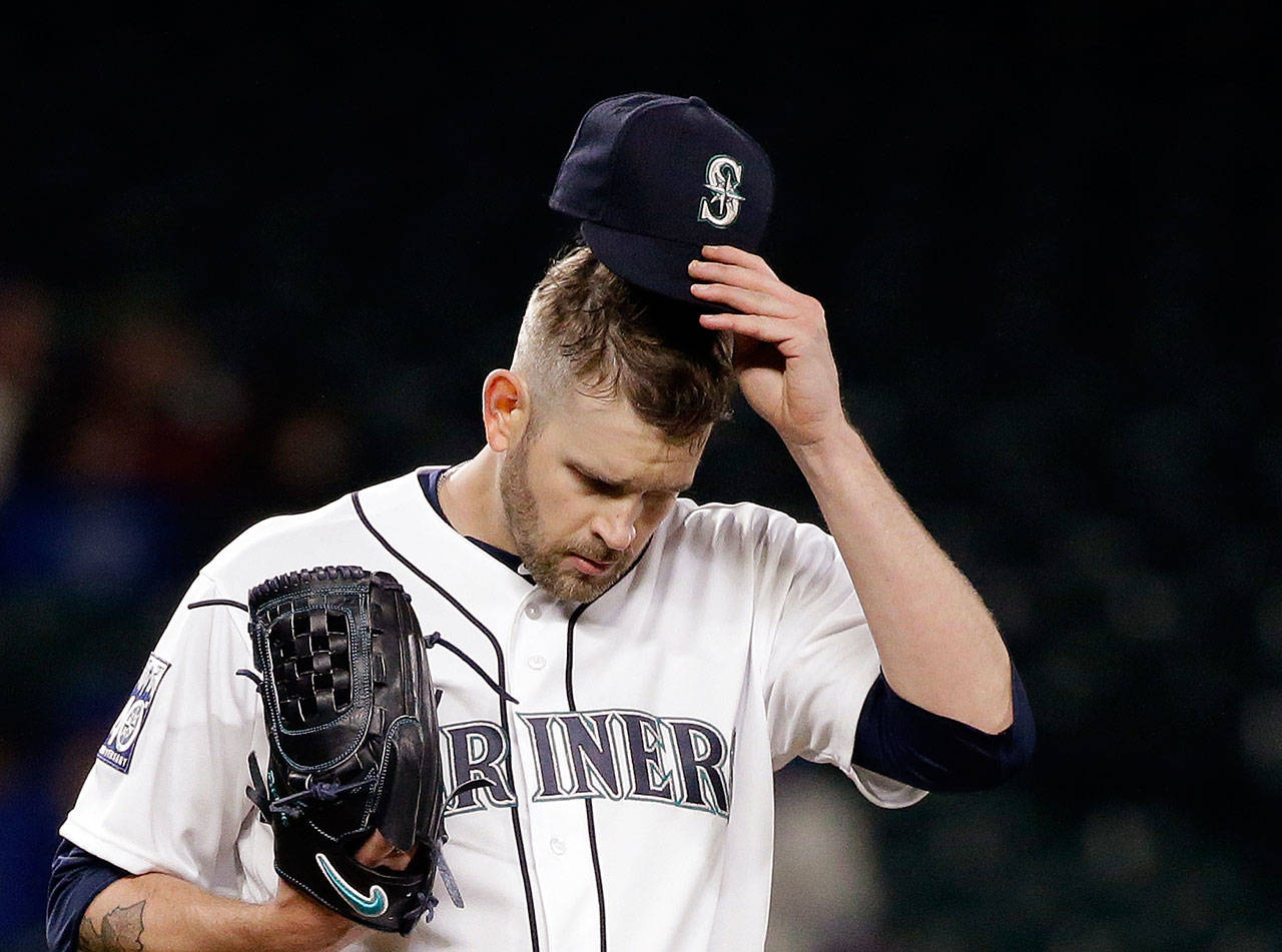 M’s notebook: Paxton placed on DL with strained forearm | HeraldNet.com
