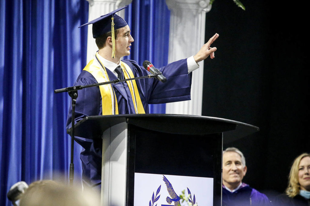 Patterson: For Tips valedictorian King anything is possible | HeraldNet.com