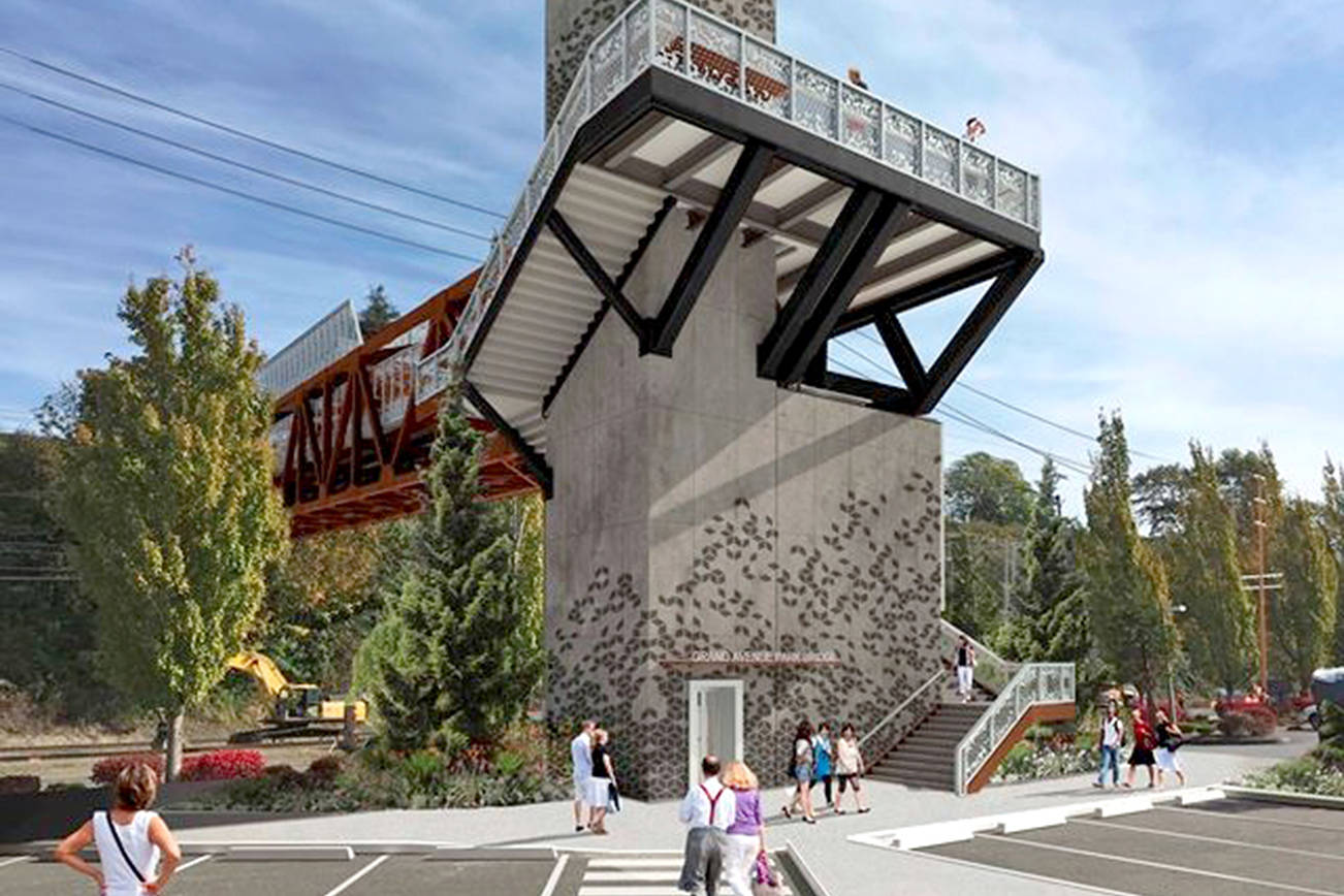 Everett ready to award bid work for pedestrian bridge | HeraldNet.com