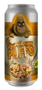 Collaboration beer Skookum Puffs an IPA made with puffed rice ...