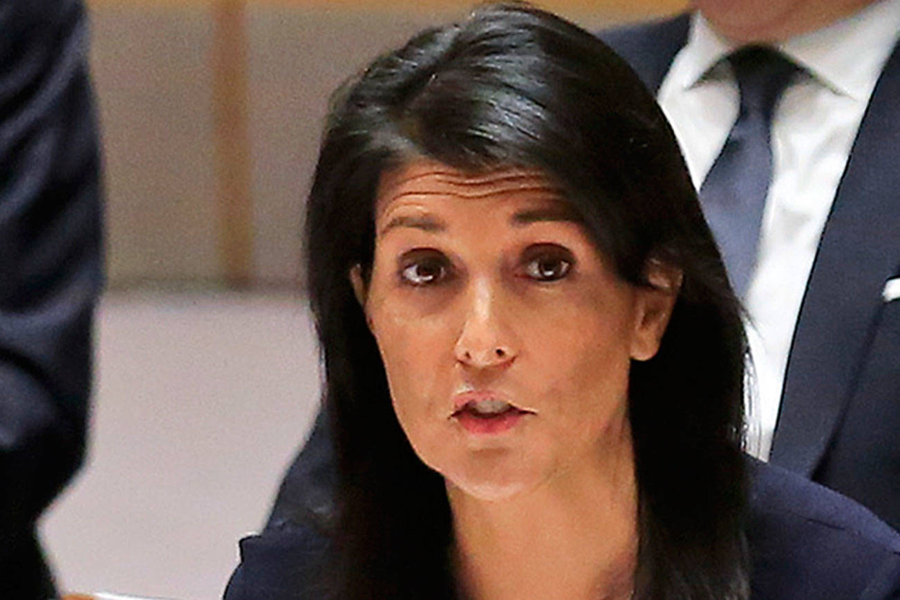 US envoy tells UN: North Korean leader is ‘begging for war’ | HeraldNet.com