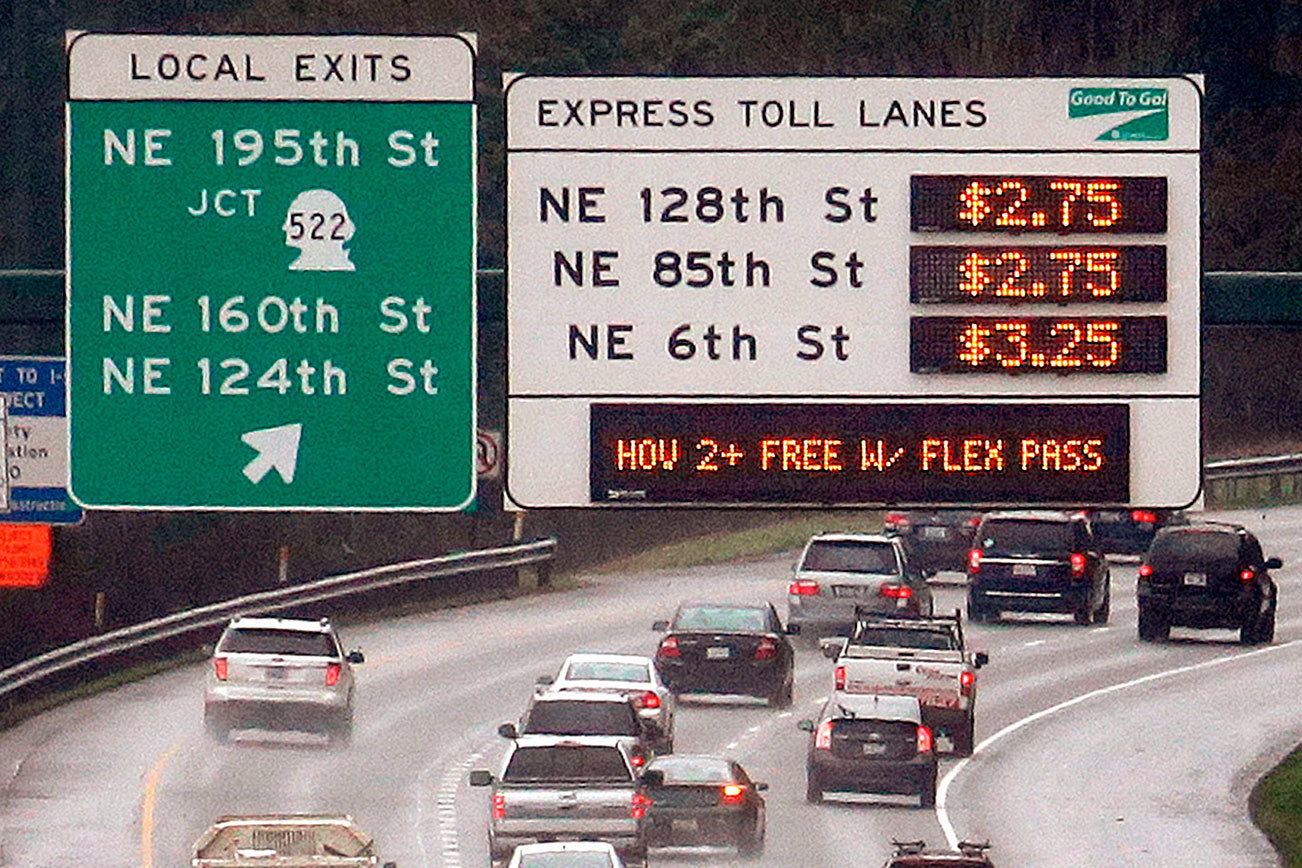 What’s your best bang for the buck in the toll lanes? | HeraldNet.com