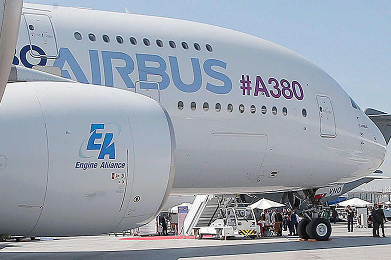 Airbus year-end order rush masks woes selling largest jets | HeraldNet.com