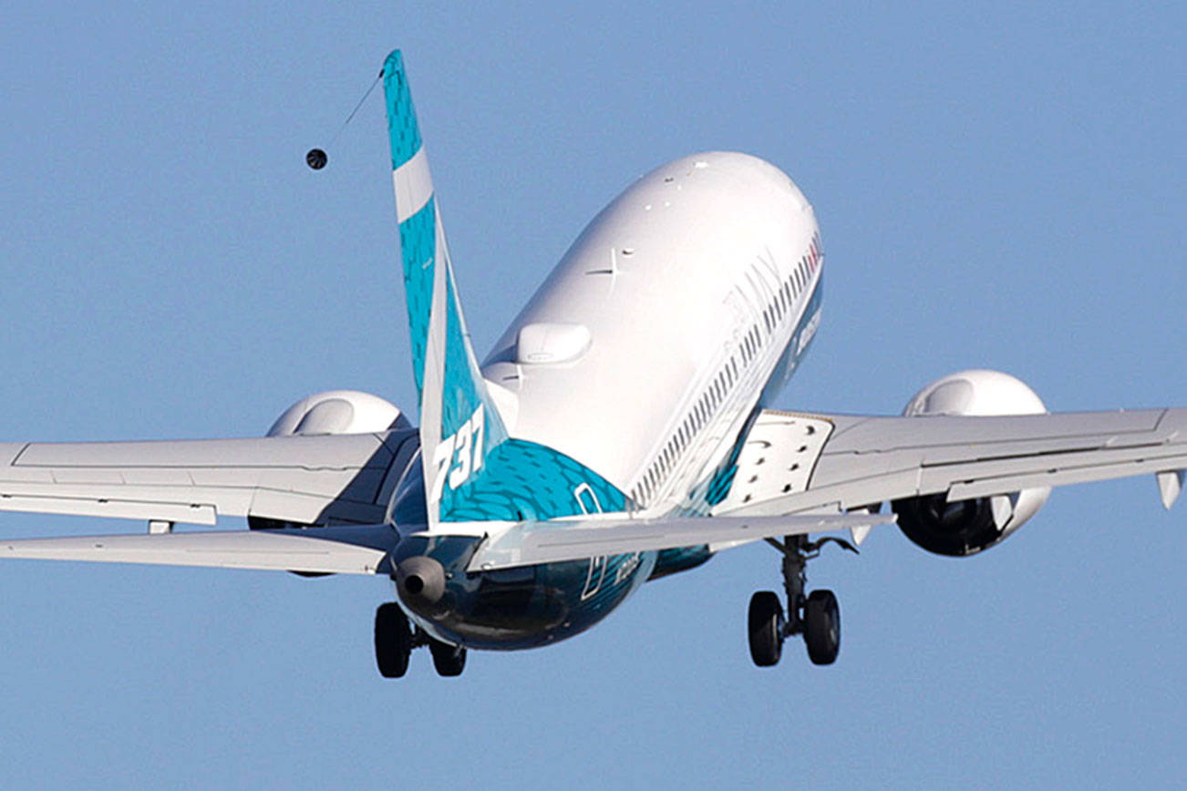 Boeing’s newest 737 Max makes first flight over Seattle | HeraldNet.com