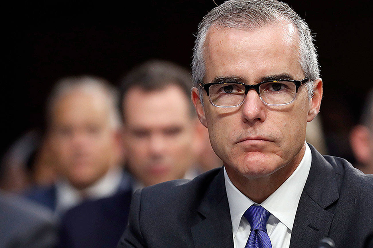 Report: Fired McCabe kept personal memos regarding Trump | HeraldNet.com
