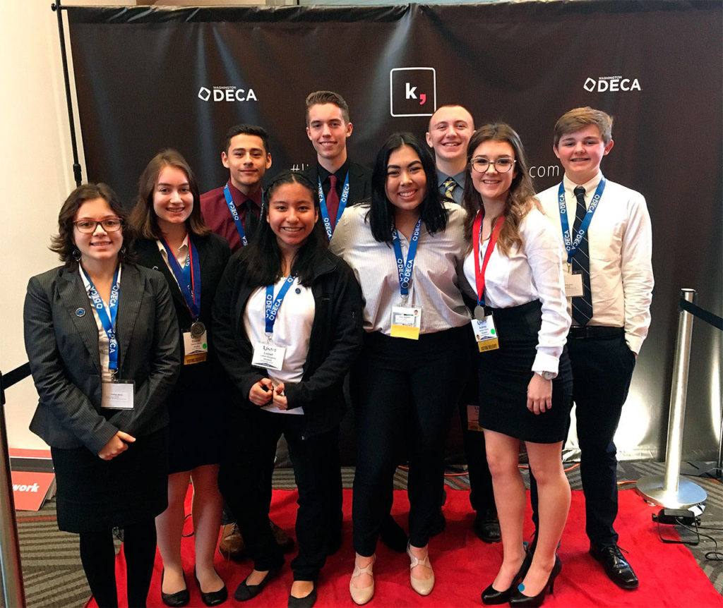 State DECA winners qualify for international competition | HeraldNet.com