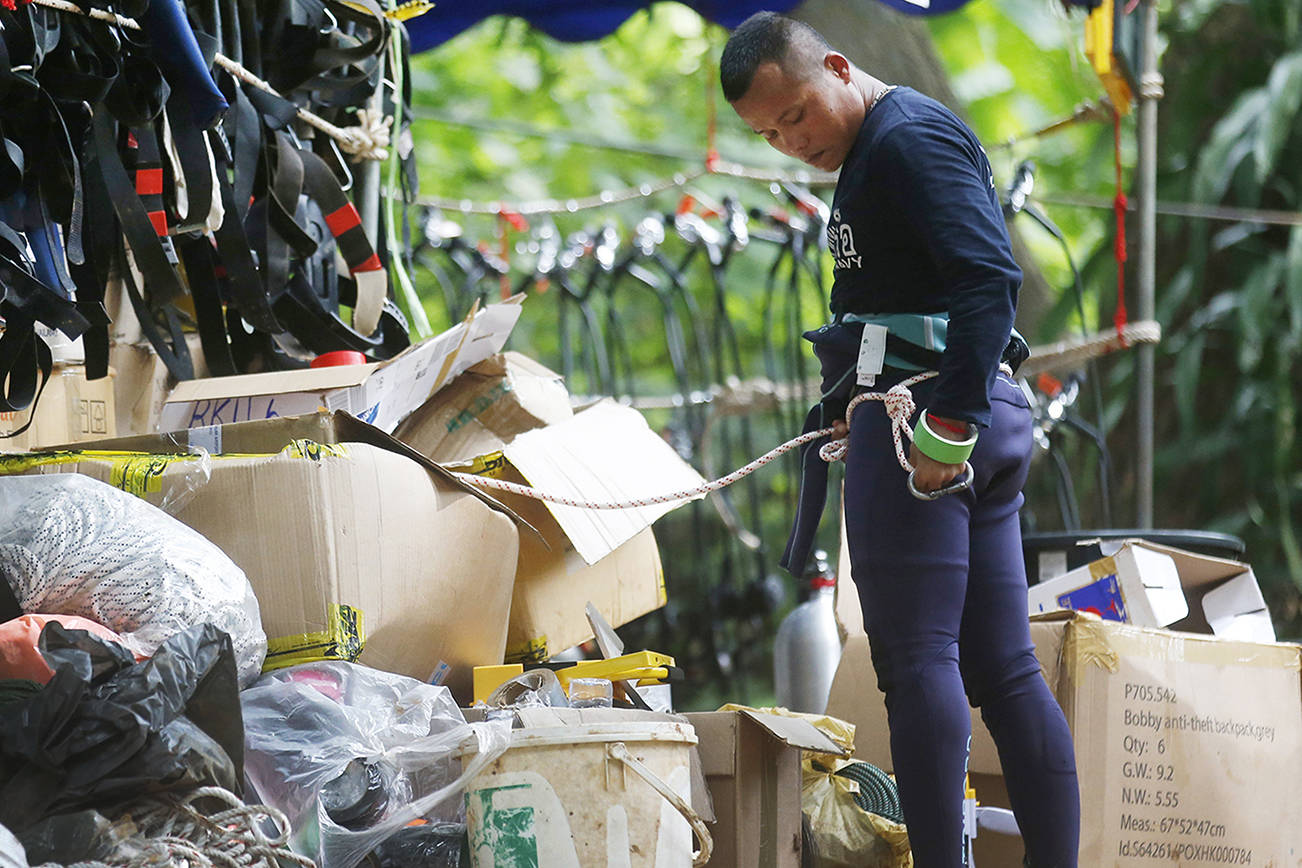 Elon Musk engineers to help rescue attempt in Thailand | HeraldNet.com