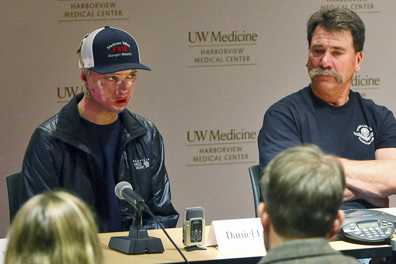 Injured firefighter in Twisp fire sues electric cooperative | HeraldNet.com