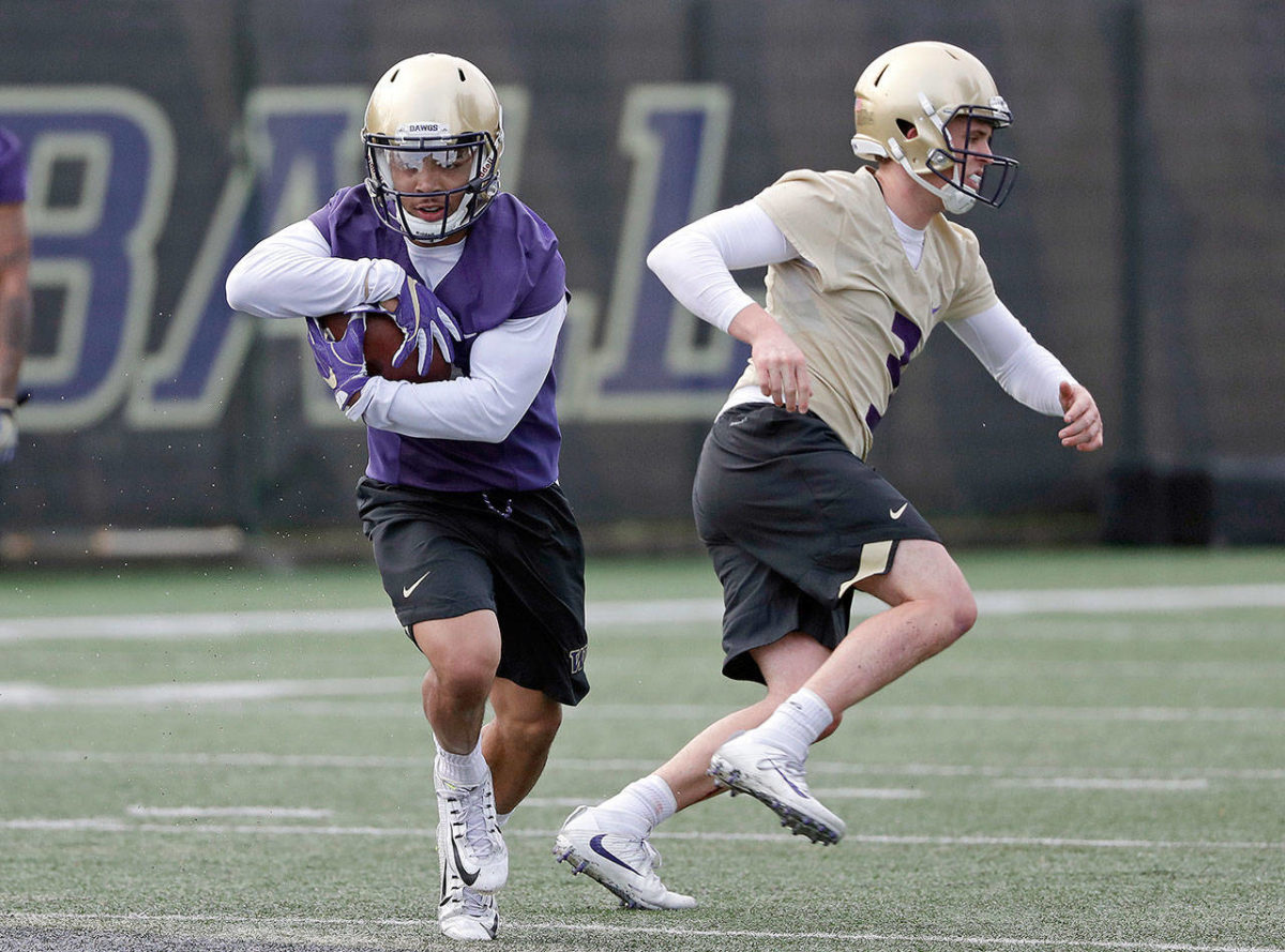 Is Gaskin/Ahmed the best backfield tandem in UW history? | HeraldNet.com