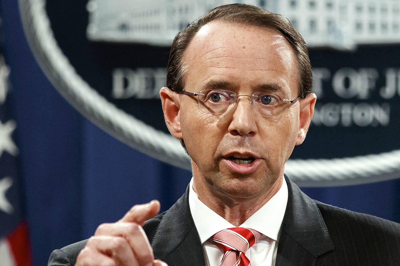 Rosenstein to meet Trump Thursday as job hangs in balance | HeraldNet.com