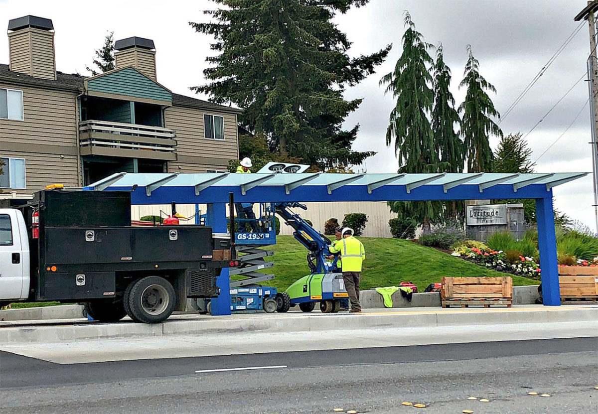 Need for speed drives design of new Swift bus stops | HeraldNet.com