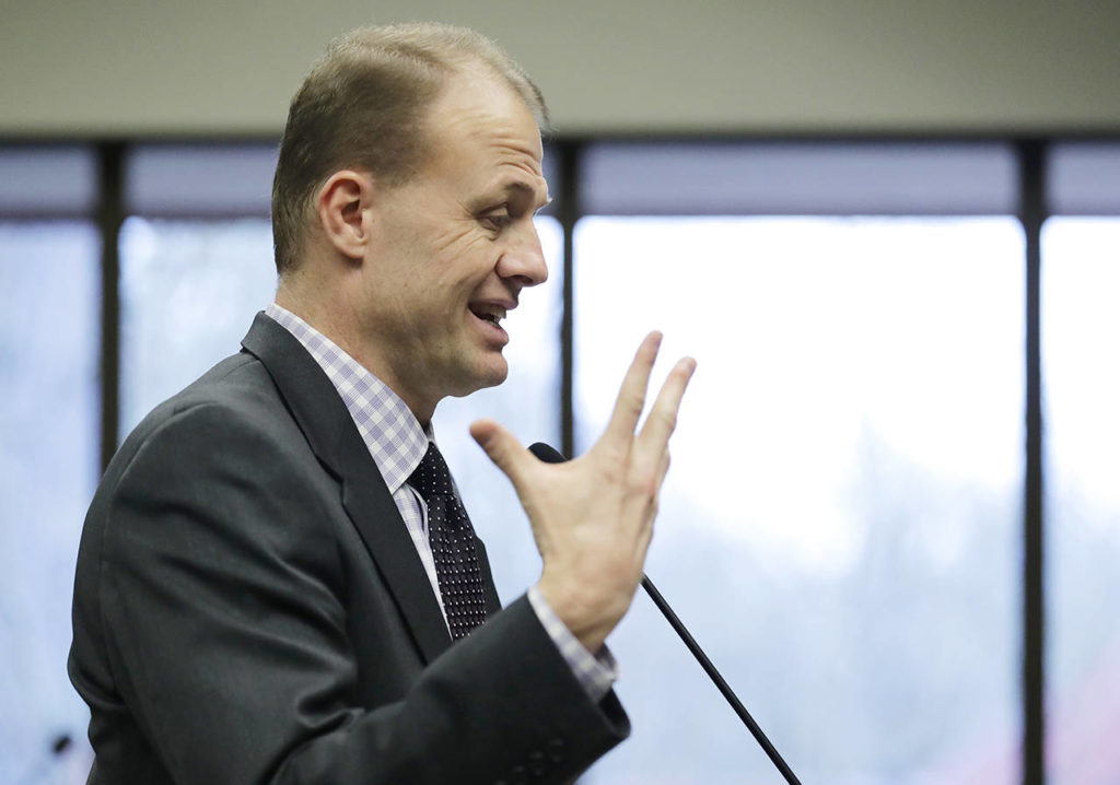Tim Eyman pleads not guilty to stealing $70 office chair | HeraldNet.com