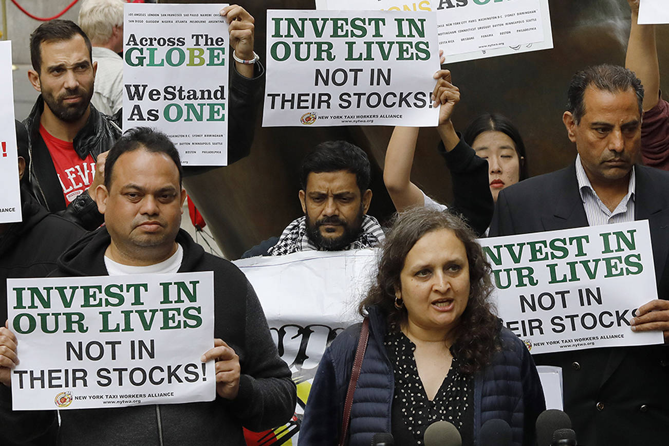 Uber, Lyft drivers protest in cities across the US | HeraldNet.com