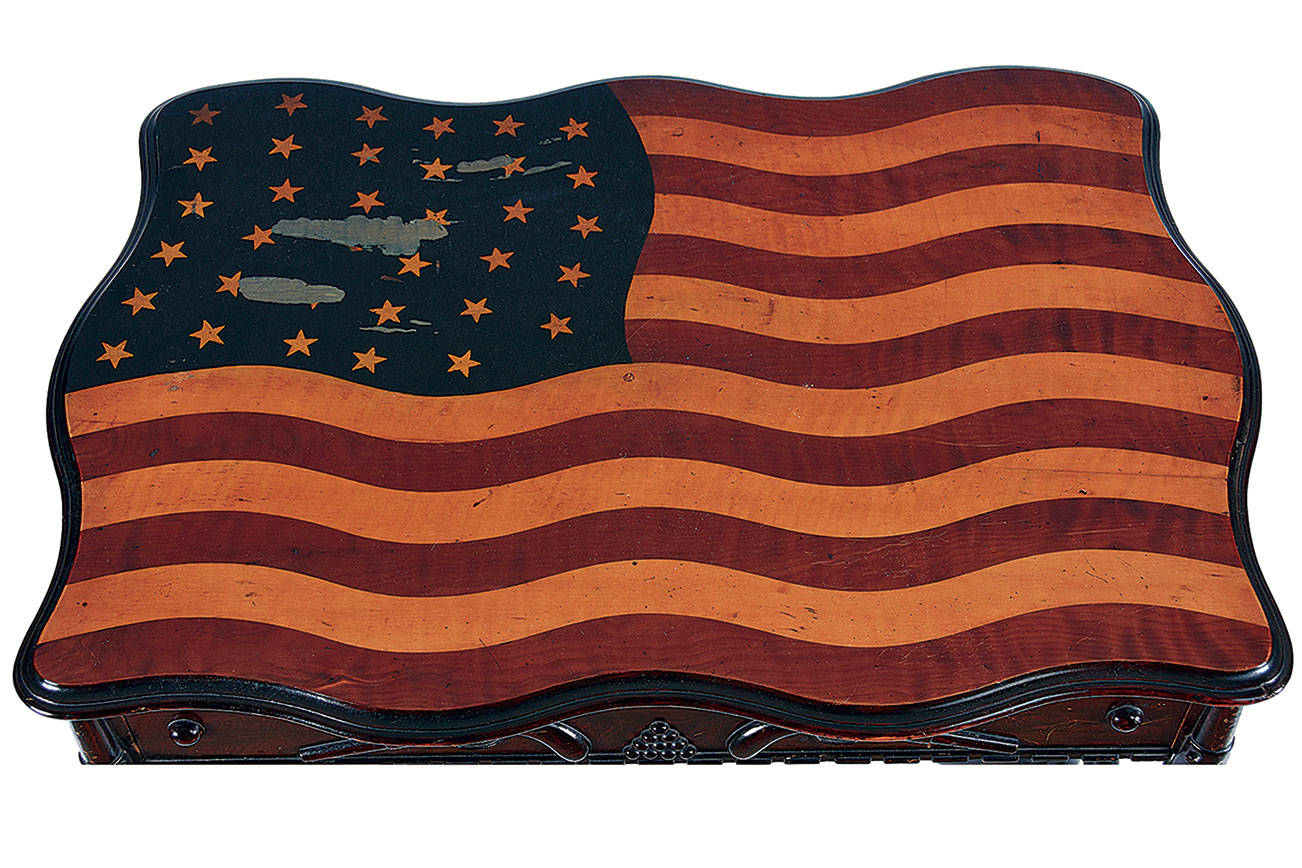 This American-flag table is rare — and worth a lot of dough | HeraldNet.com
