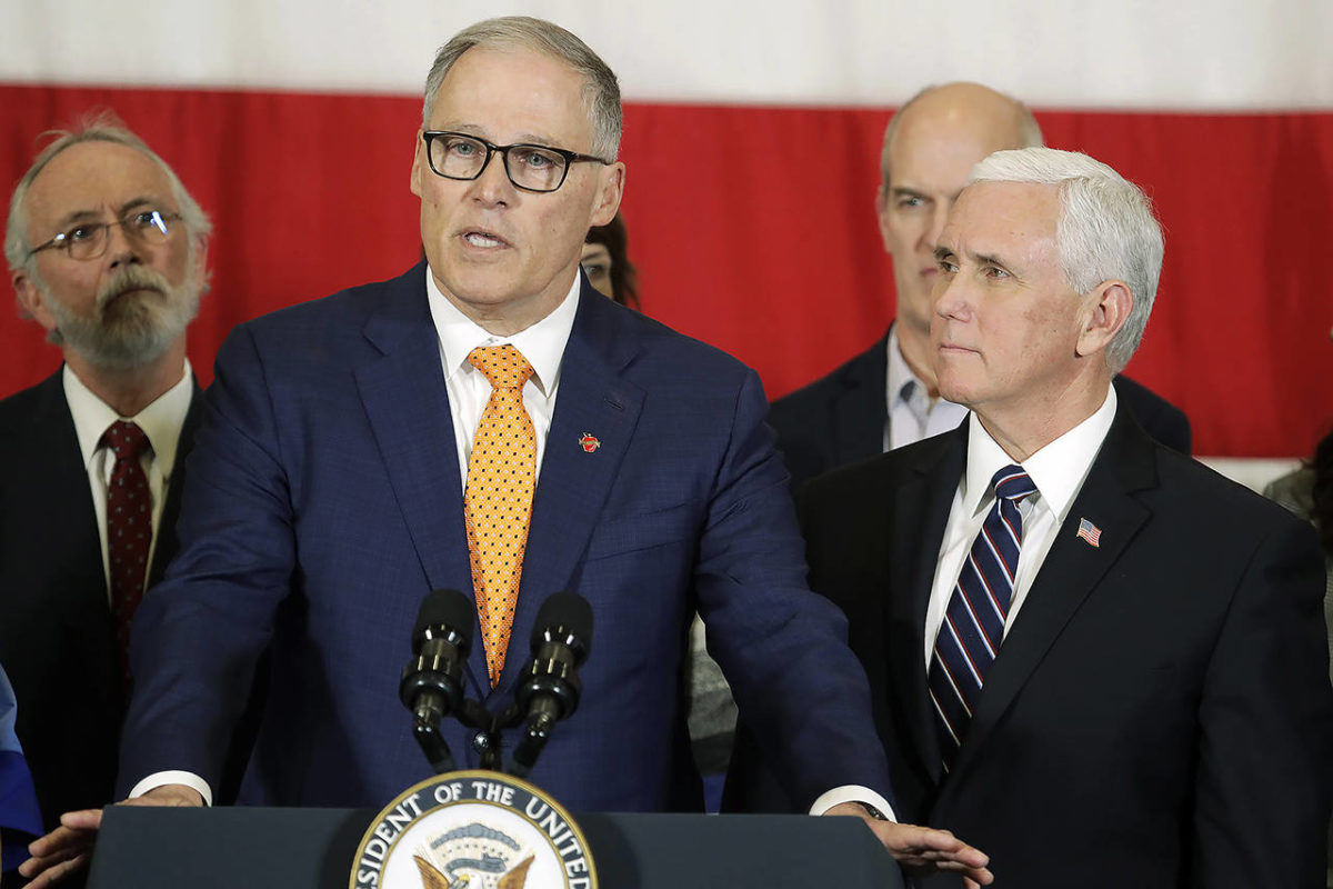 Trump says he’s asked Pence to stop calling Gov. Jay Inslee | HeraldNet.com