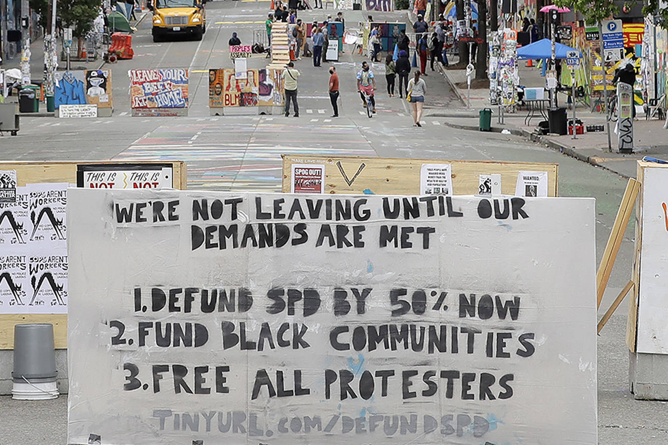 Businesses sue Seattle over ‘occupied’ protest zone | HeraldNet.com