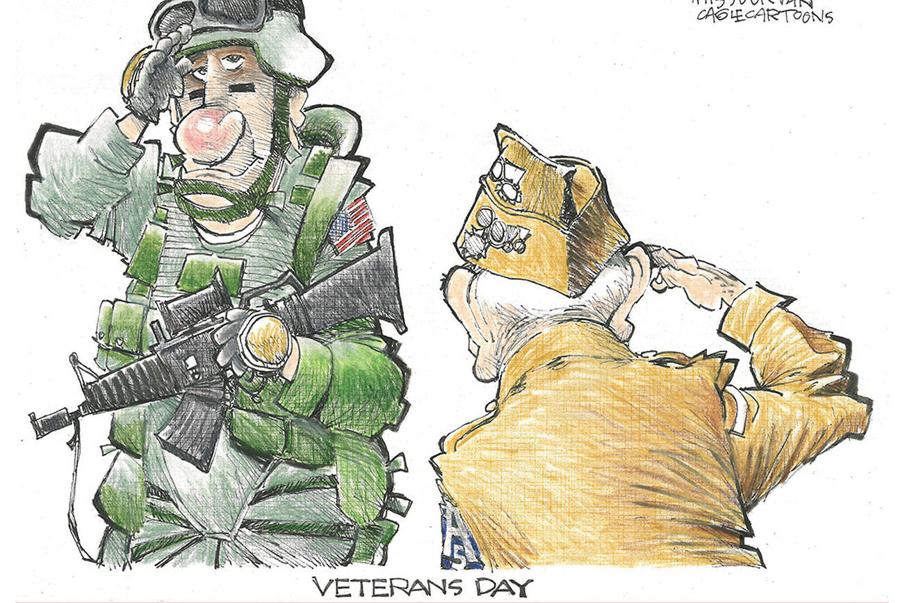 Editorial cartoons for Wednesday, Nov. 11, Veterans Day | HeraldNet.com