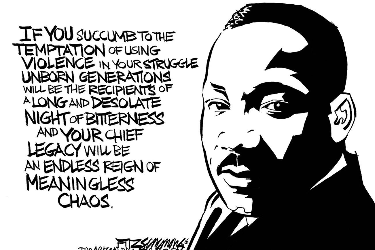 Editorial cartoons for Monday, Jan. 18, Martin Luther King Jr. Day ...