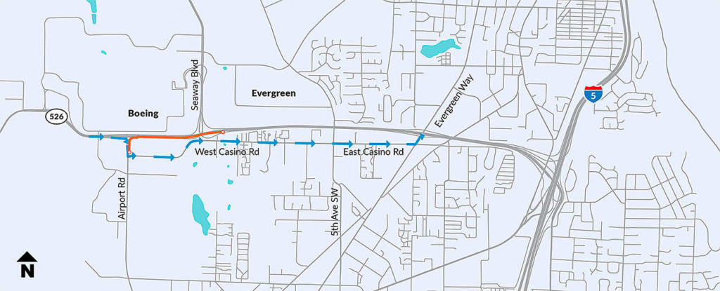 Highway 526 and northbound I-5 ramps to close overnight | HeraldNet.com