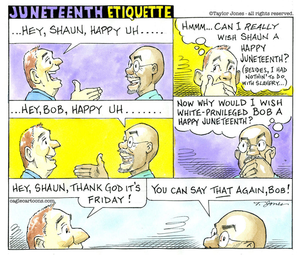 Editorial cartoons for Saturday, June 19, Juneteenth | HeraldNet.com