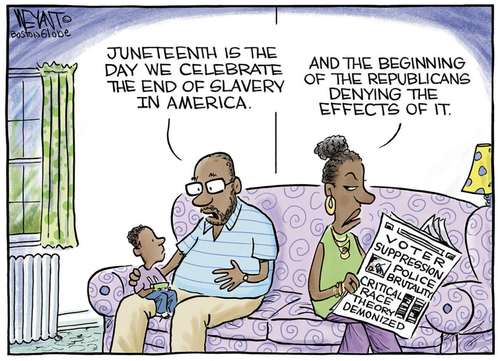 Editorial cartoons for Saturday, June 19, Juneteenth | HeraldNet.com