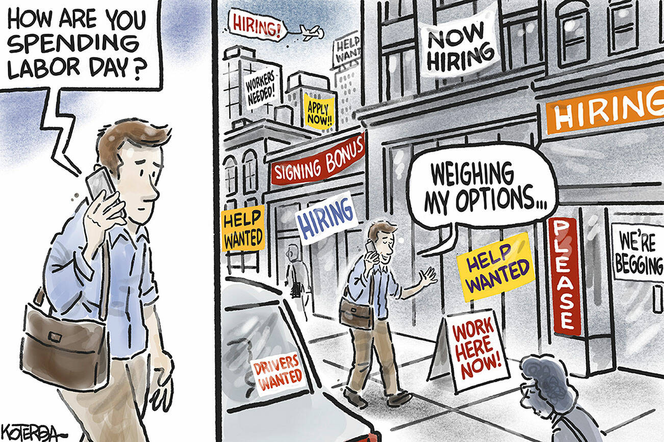 Editorial cartoons for Monday, Sept. 6, Labor Day | HeraldNet.com
