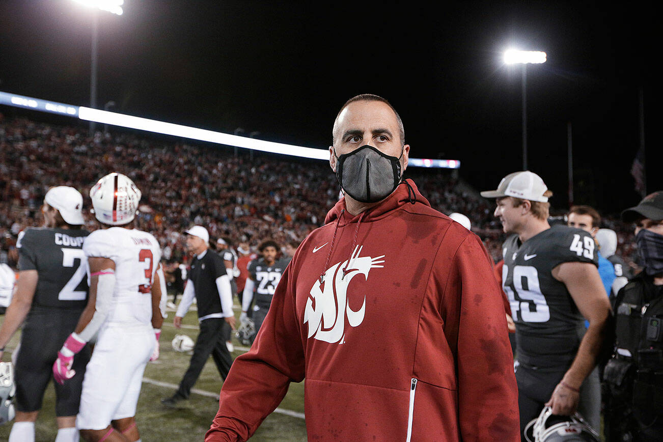 Ex-Washington St. coach Rolovich appeals firing over vaccine ...