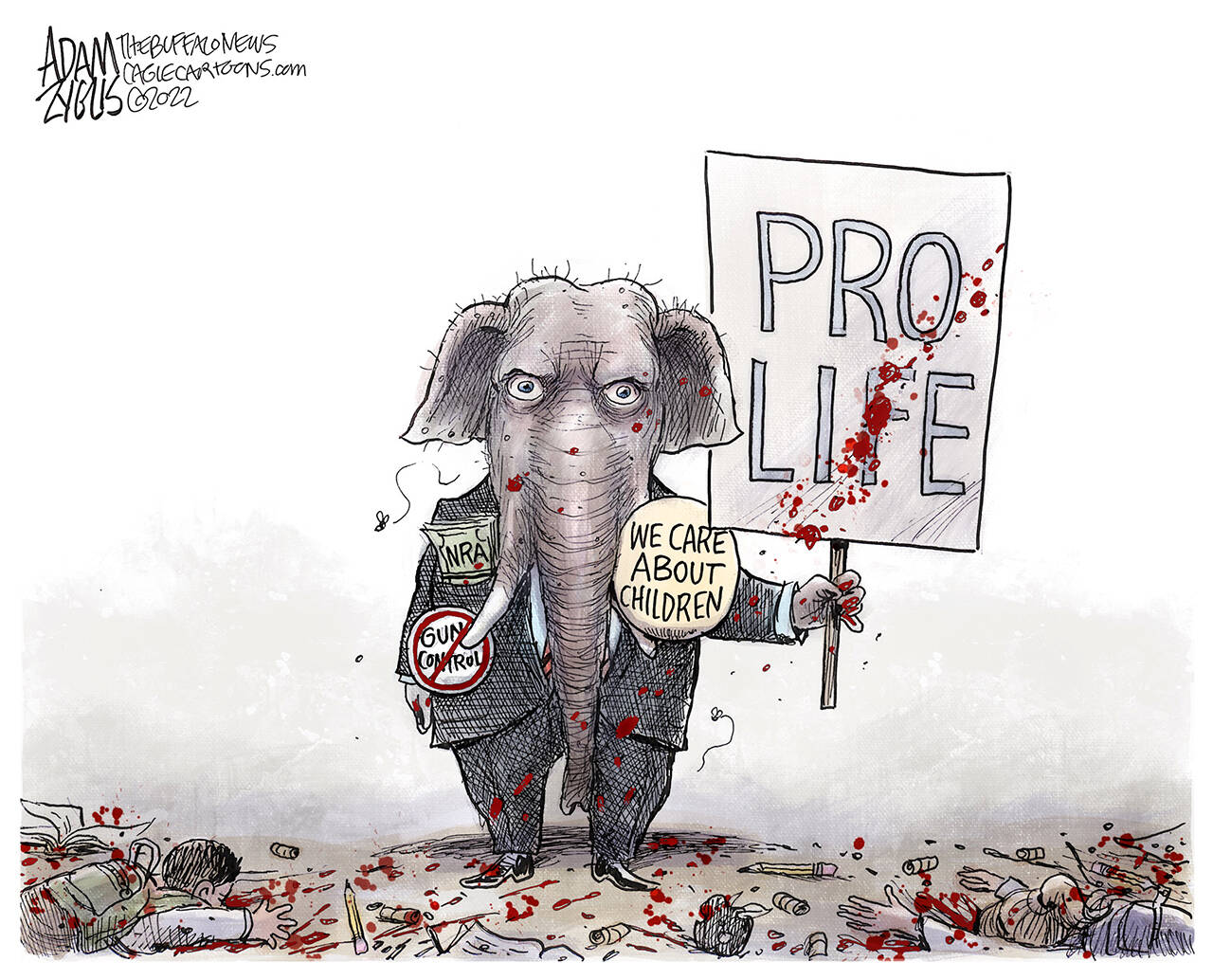 Pro Gun Control Cartoons