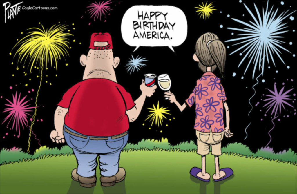 Editorial cartoons for Monday, July 4, Independence Day | HeraldNet.com