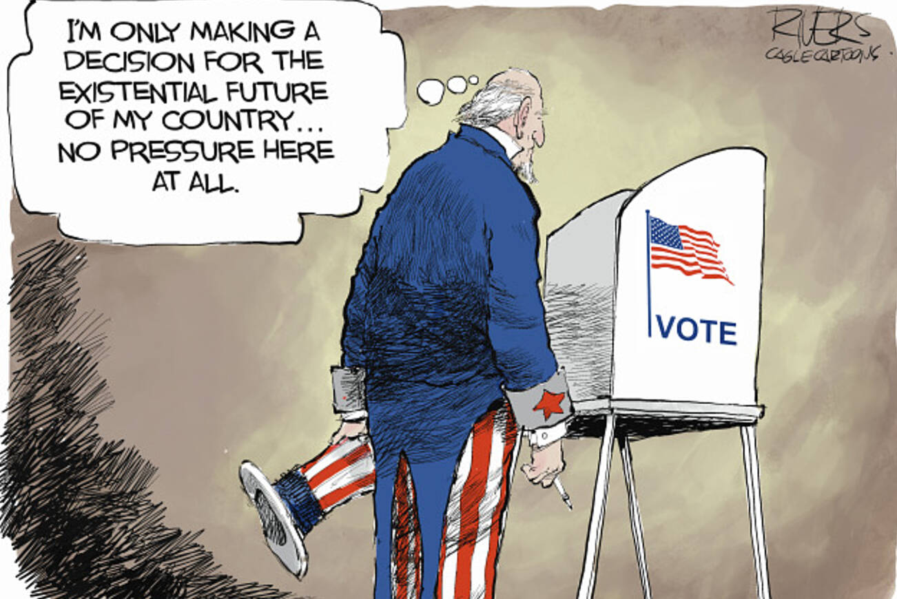Editorial cartoons for Tuesday, Nov. 8, Election Day. | HeraldNet.com