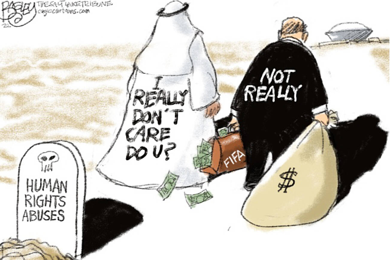 Editorial cartoons for Wednesday, Nov. 23 | HeraldNet.com