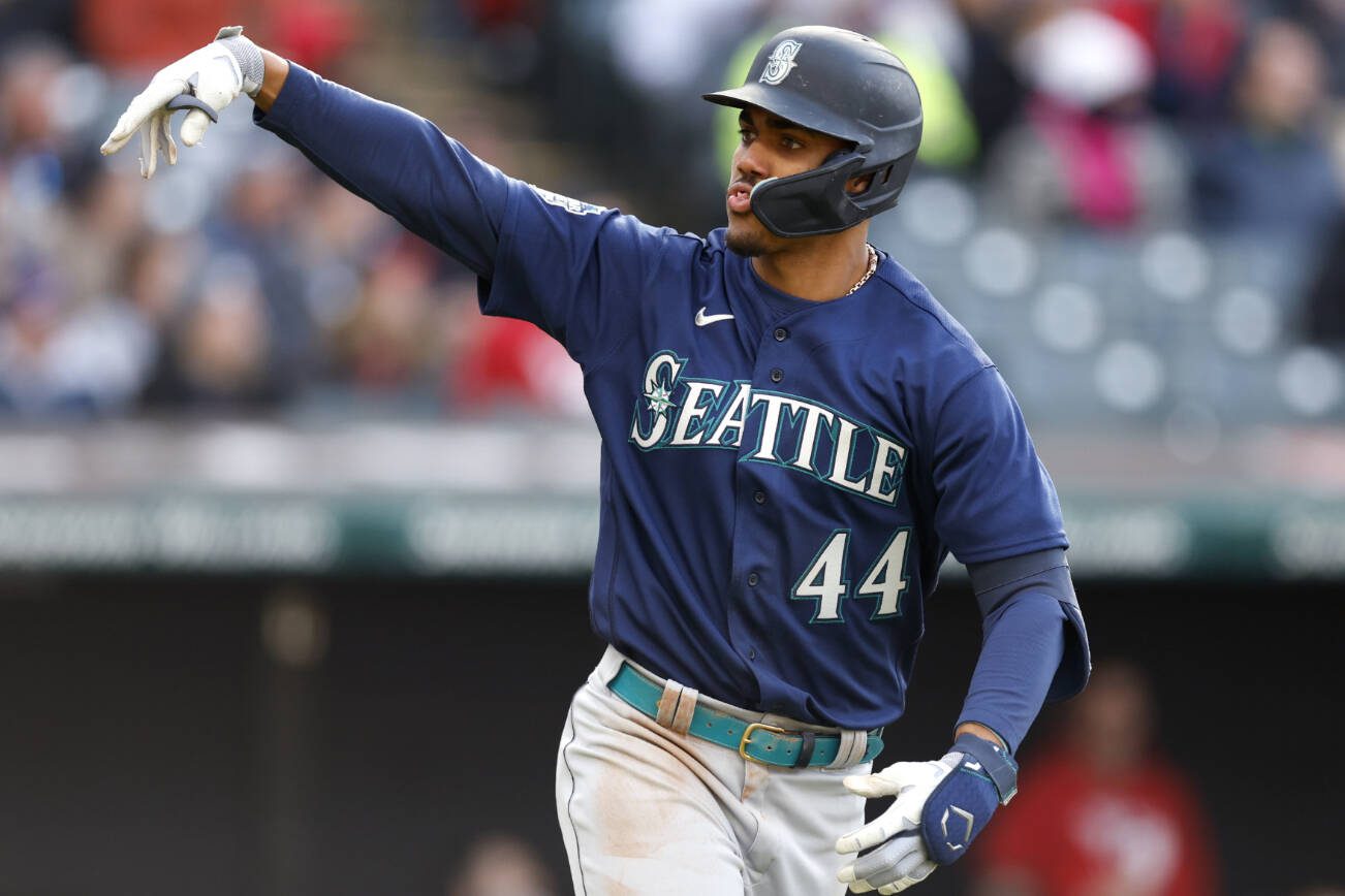 Rodriguez hits go-ahead home run, Mariners spoil Guardians’ home opener ...