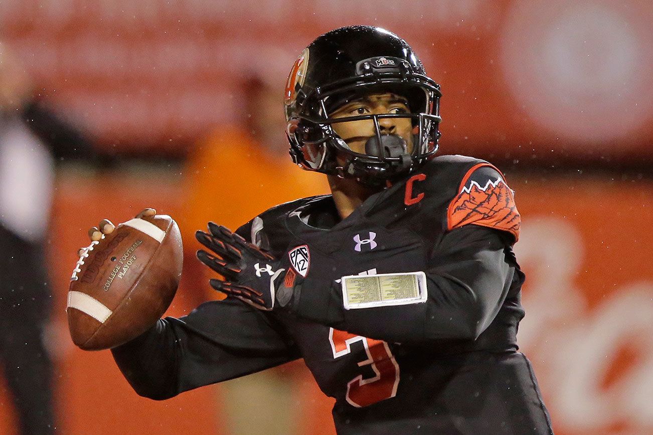 Utah quarterback Williams has thrived since leaving Washington ...