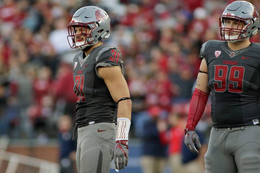 Cougars LB Dotson finally finds stability on field | HeraldNet.com