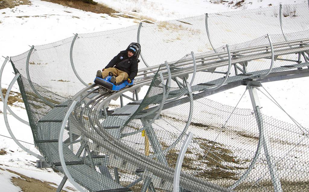 Idaho’s new mountain coaster is ‘high thrill and low skill’ | HeraldNet.com