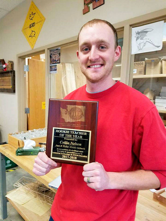 Arlington CTE educator is Rookie Teacher of the Year | HeraldNet.com