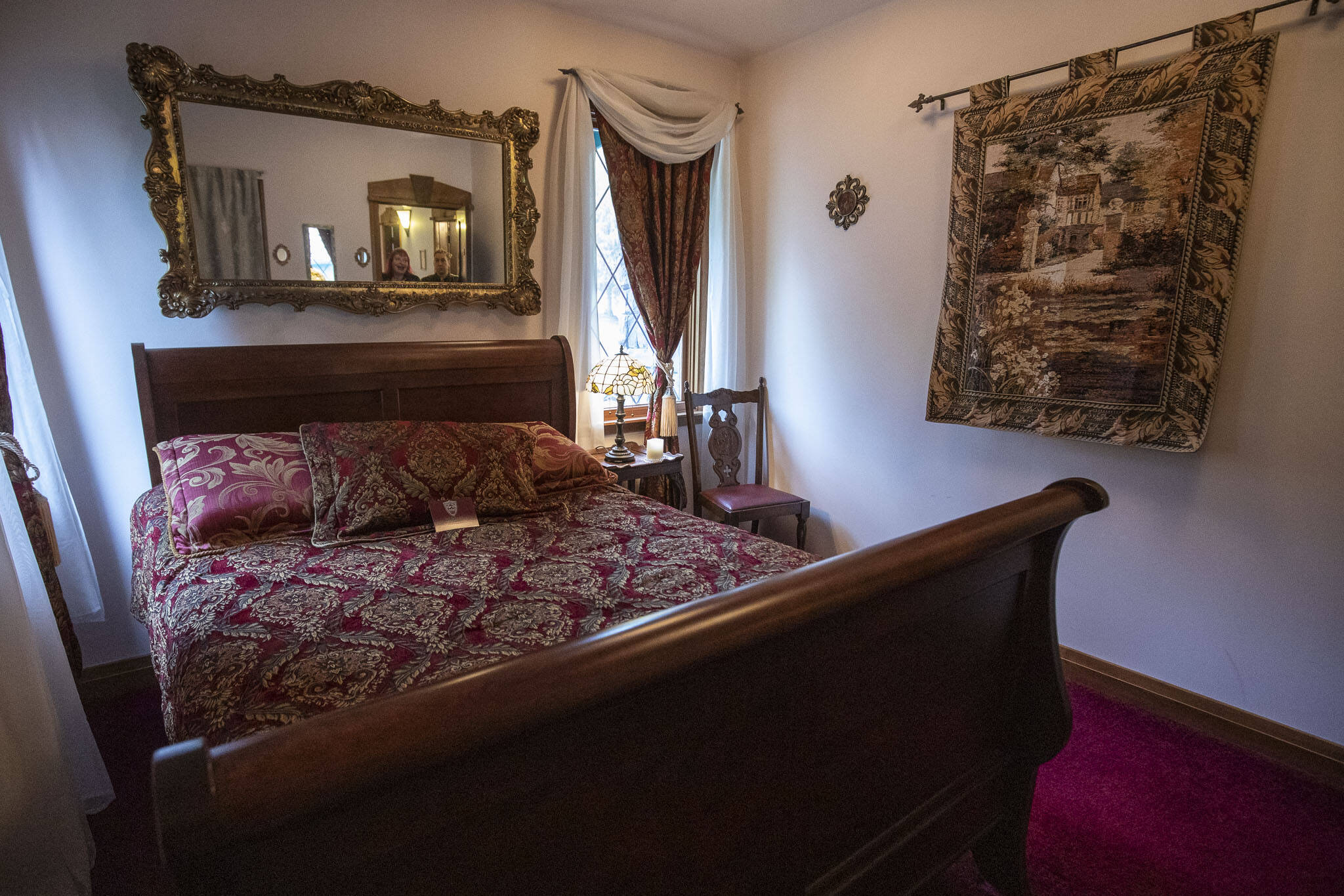 Crowns, robes, thrones come with stay at Monroe castle on 19 acres ...