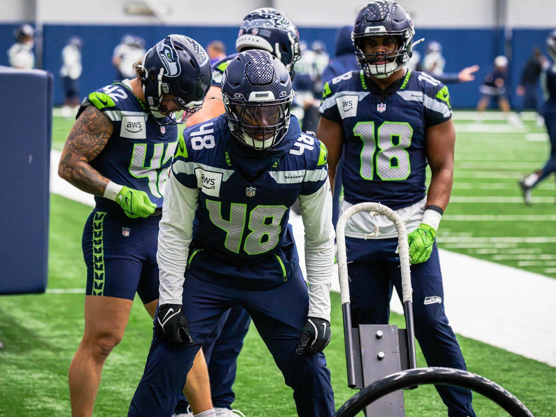 Seahawks turn to a rookie at linebacker position | HeraldNet.com