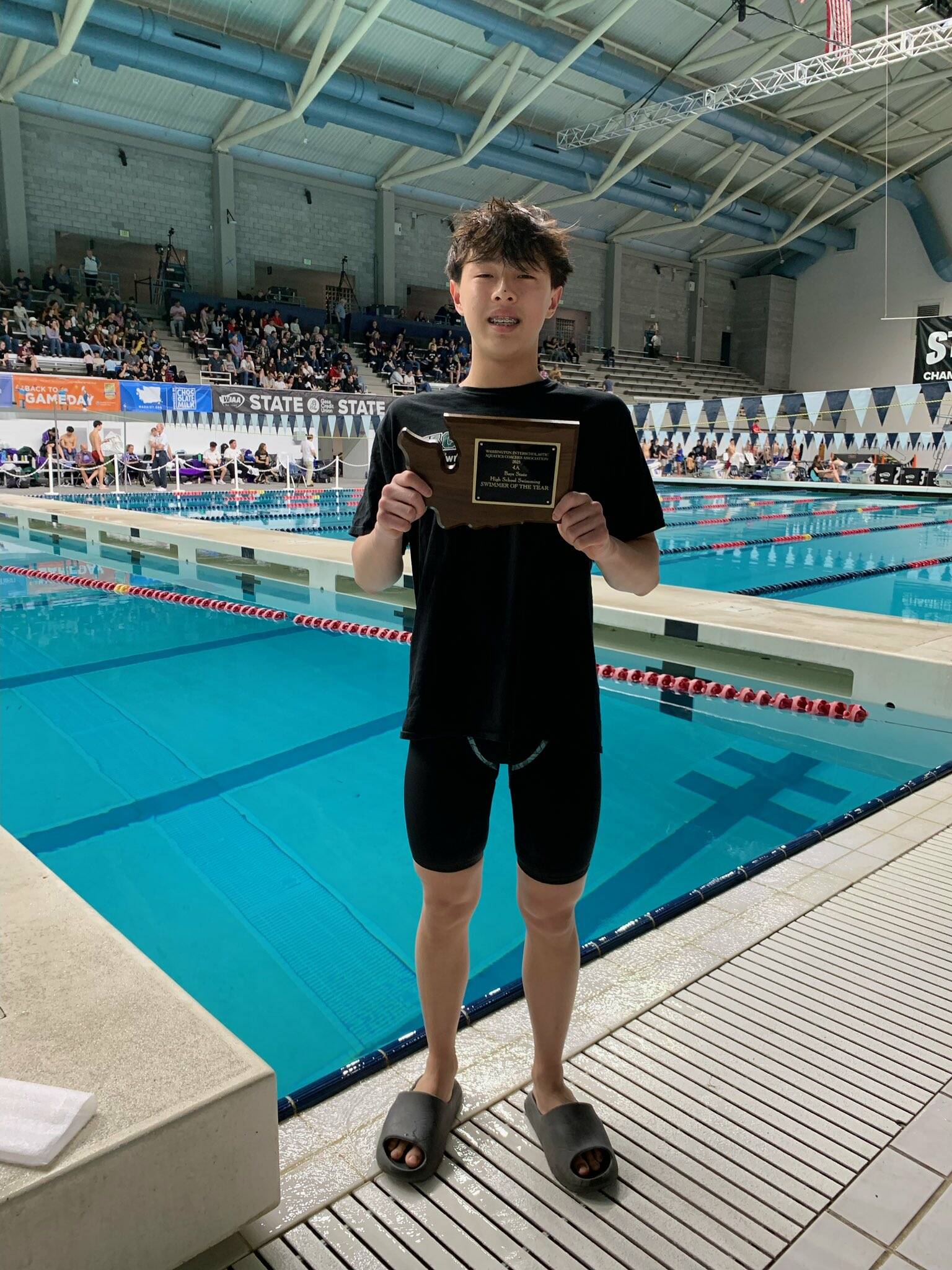 Jackson freshman sets record at state swim meet | HeraldNet.com