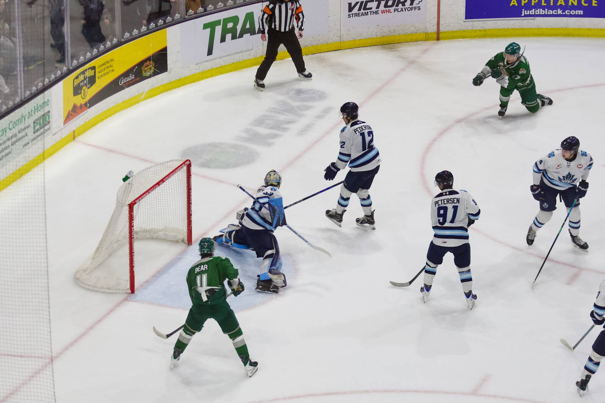 Rylan Gould’s double OT winner captures Game 2 for Silvertips ...
